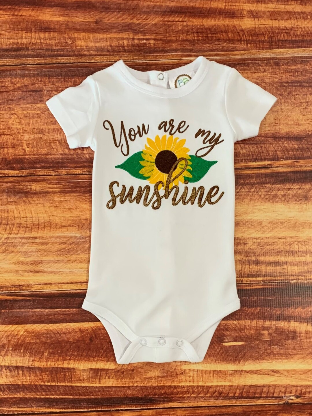 Sunflower Bodysuit, You Are My Sunshine Baby Shower, My Little Sunshine ...