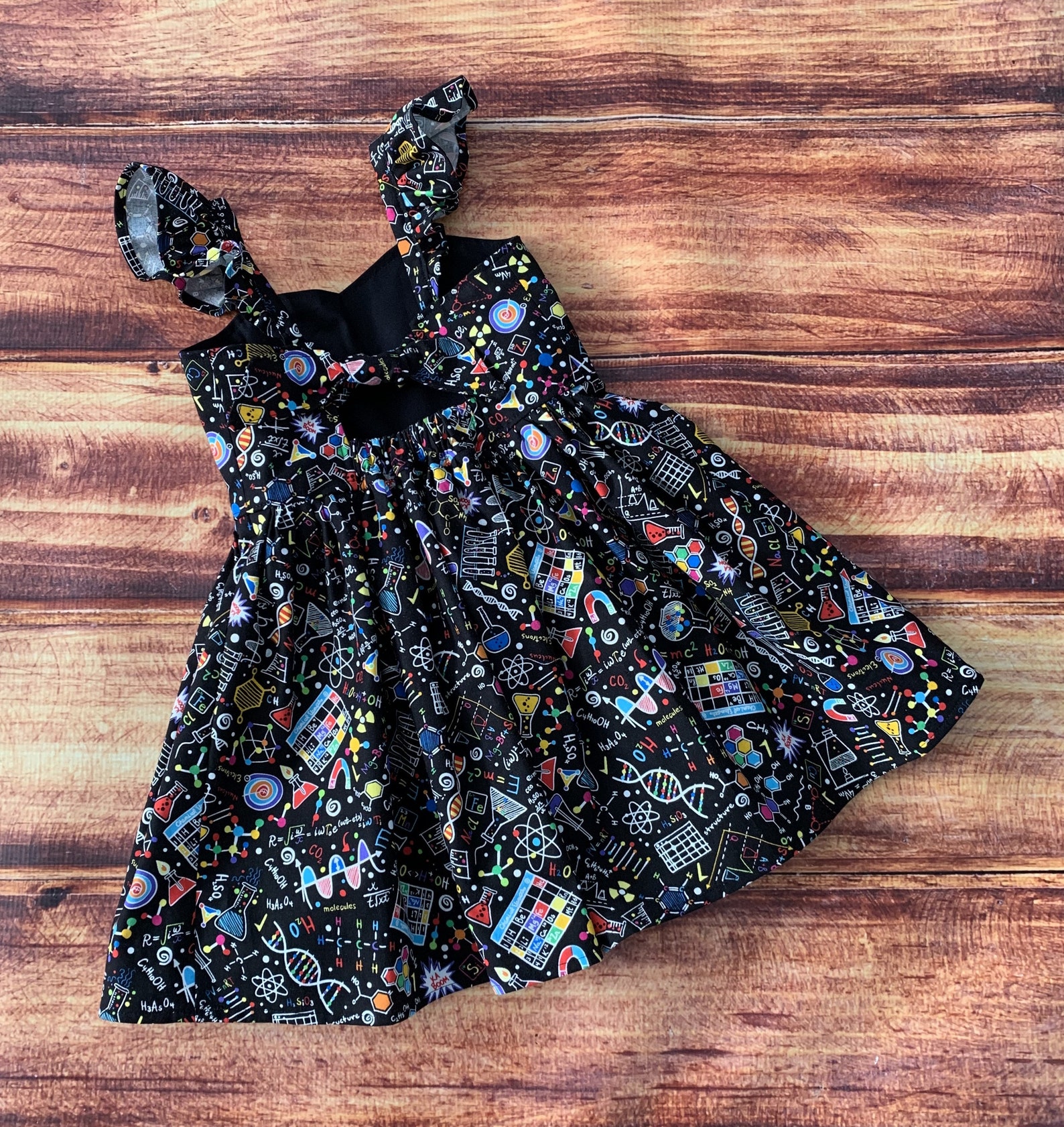 Science Dress, Chemistry Dress for Girl, STEM Dress, Periodic Table of ...