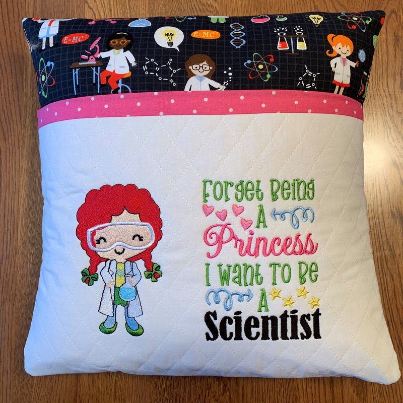 Science Pillow - Etsy