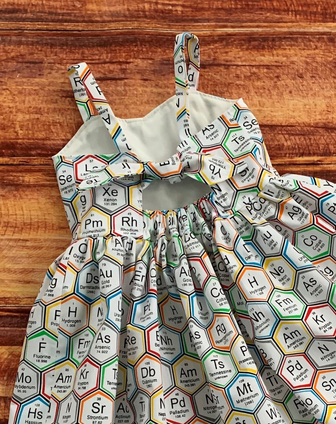 Periodic Table of Elements, Science Dress, Chemistry Dress for Girl ...