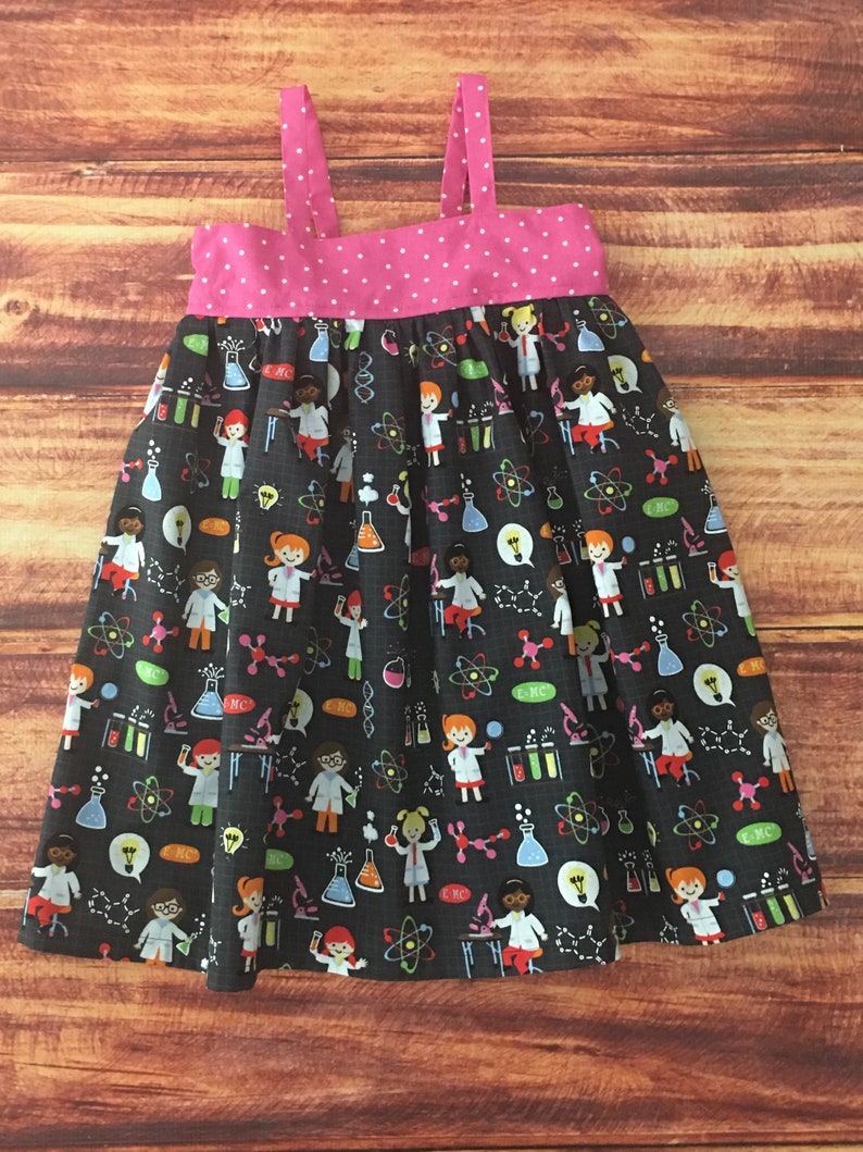 Science Dress for Girls, STEM Squad, Girl in Science Birthday, Science ...
