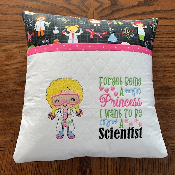Science Pillow - Etsy