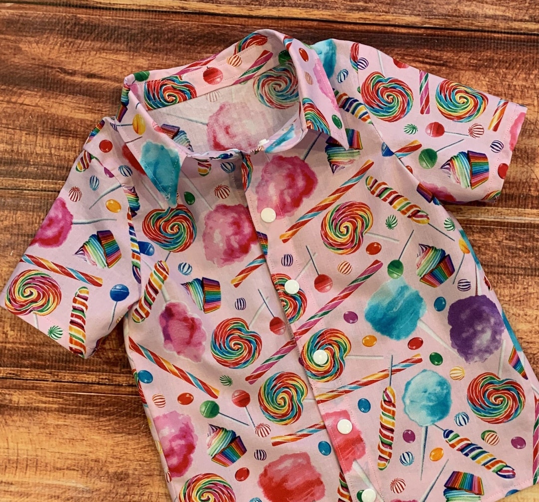 Candy Shirt, Two Sweet Birthday Shirt for Boy, Lollipop Birthday Shirt ...