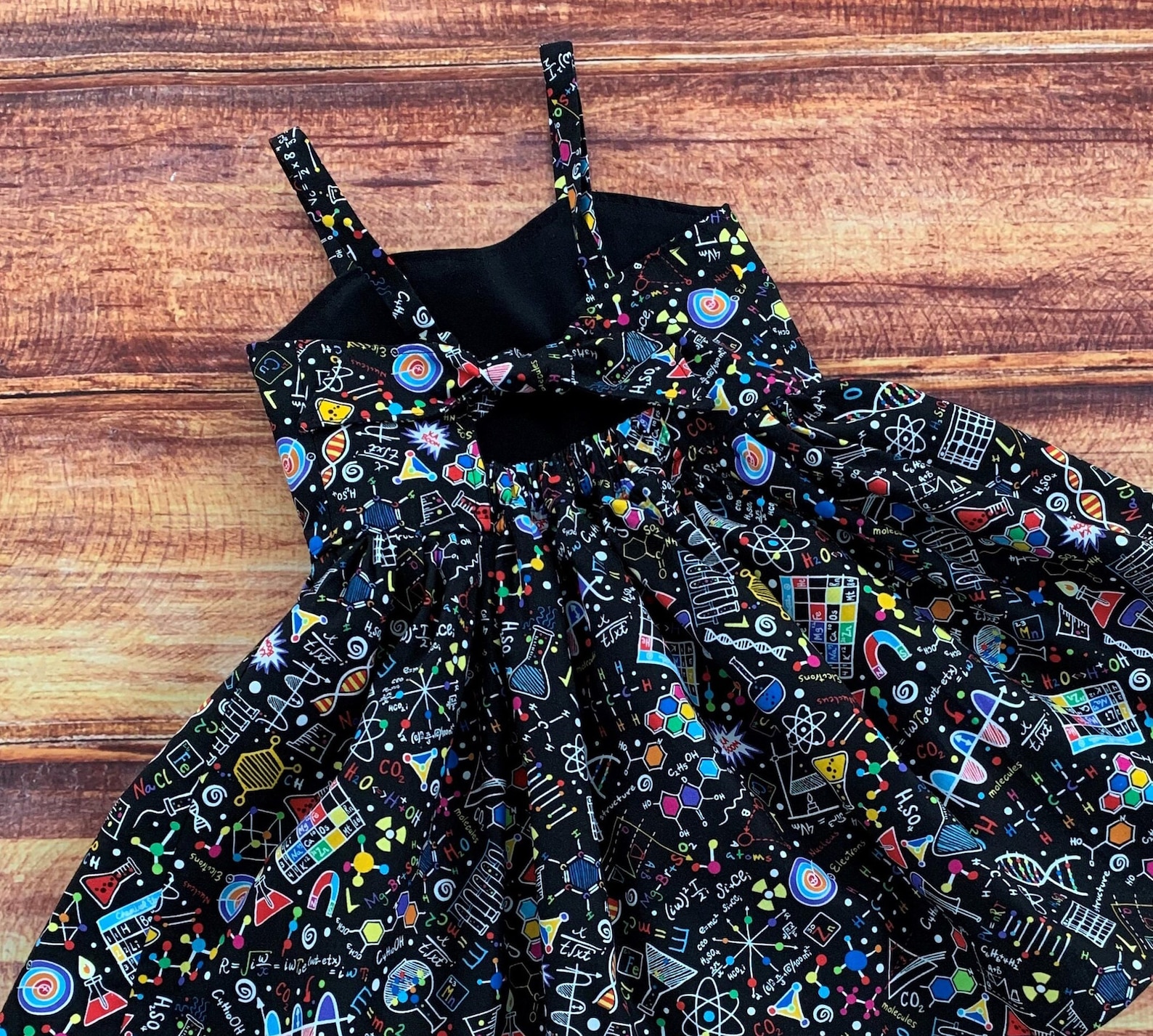 Science Dress, Chemistry Dress for Girl, STEM Dress, Periodic Table of ...