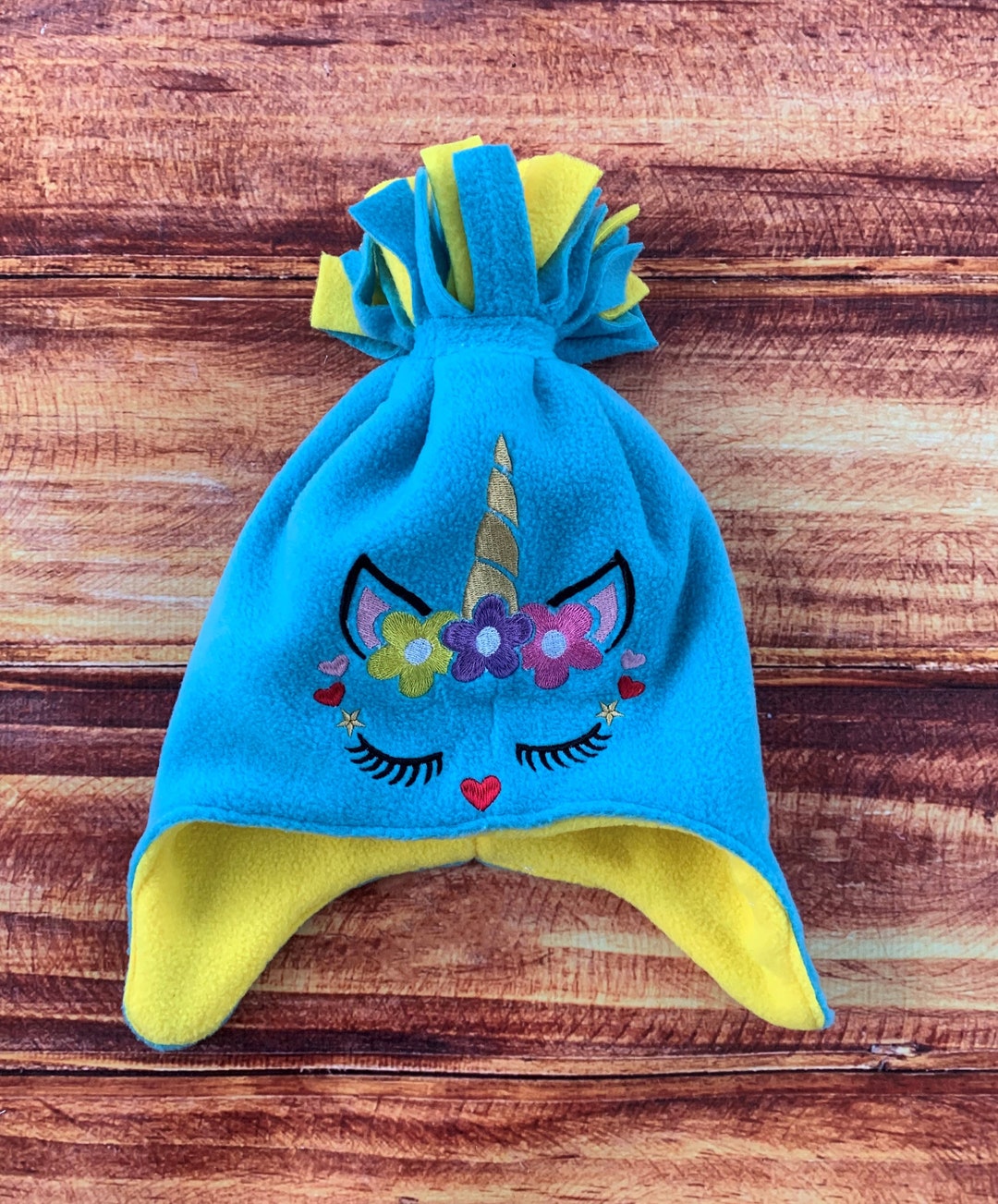 Unicorn Hat, Fleece Winter Hat, Winter Hat for Girls, Unicorn Gifts for ...