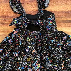 Science Dress, Chemistry Dress for Girl, Periodic Table of Elements ...