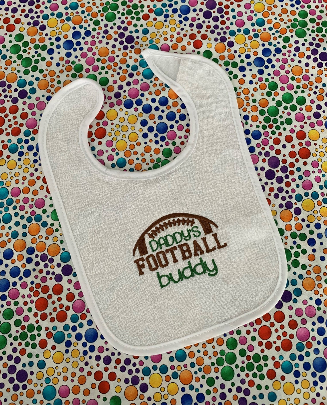 Daddy's Football Buddy, Football Baby Shower, Football Baby, Football ...