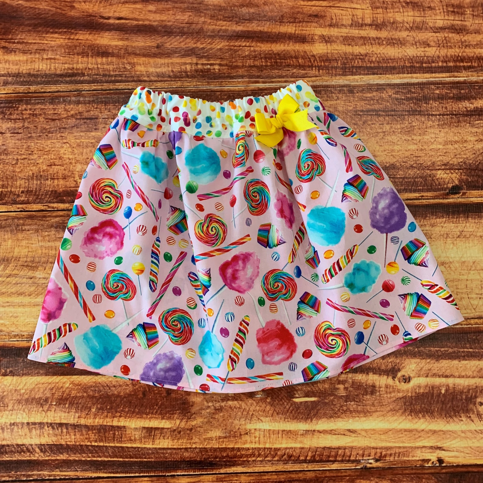 Pink Candy Skirt Sweet as Candy Cotton Candy Candy Birthday | Etsy