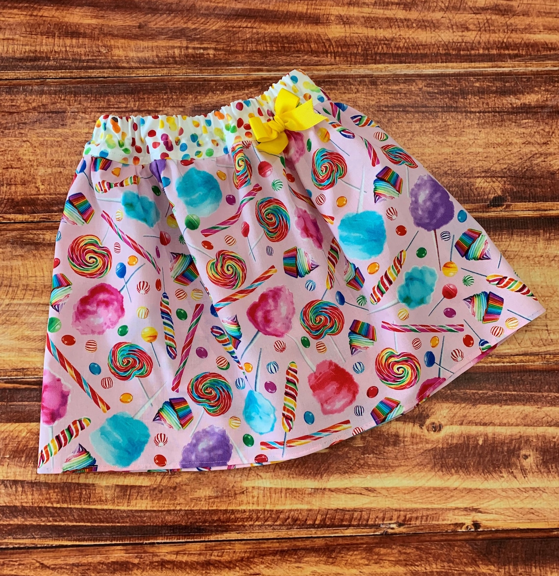 Pink Candy Skirt Sweet as Candy Cotton Candy Candy Birthday | Etsy