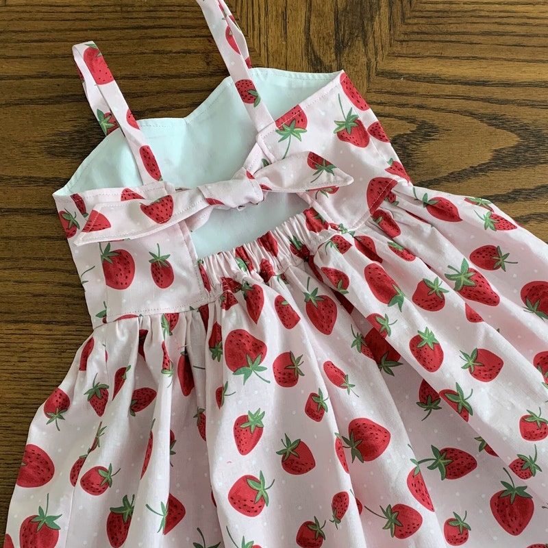 Strawberry Dress - Etsy
