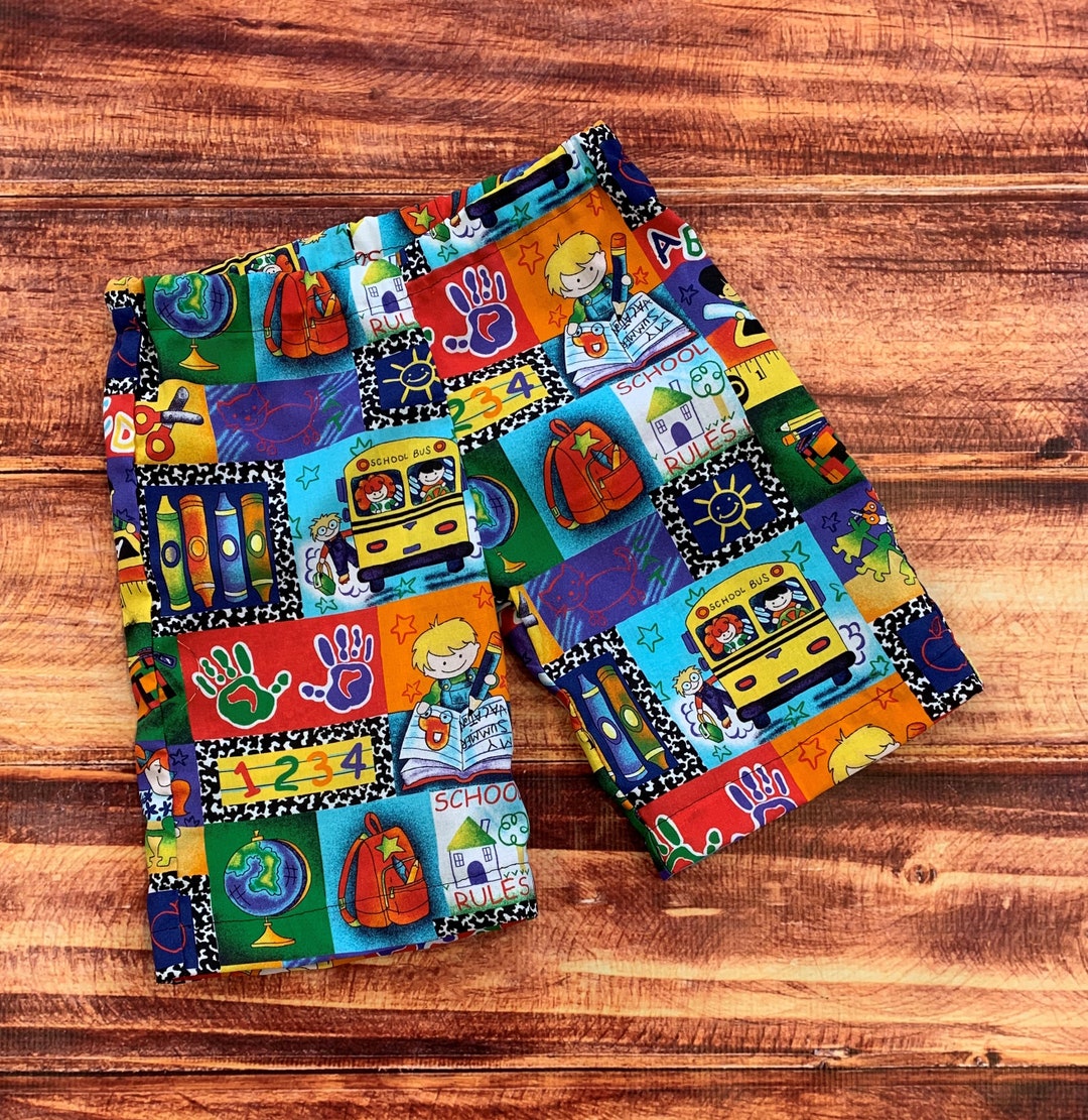 Back to School Shorts, First Day of School, Pre-k Outfit, Kindergarten ...
