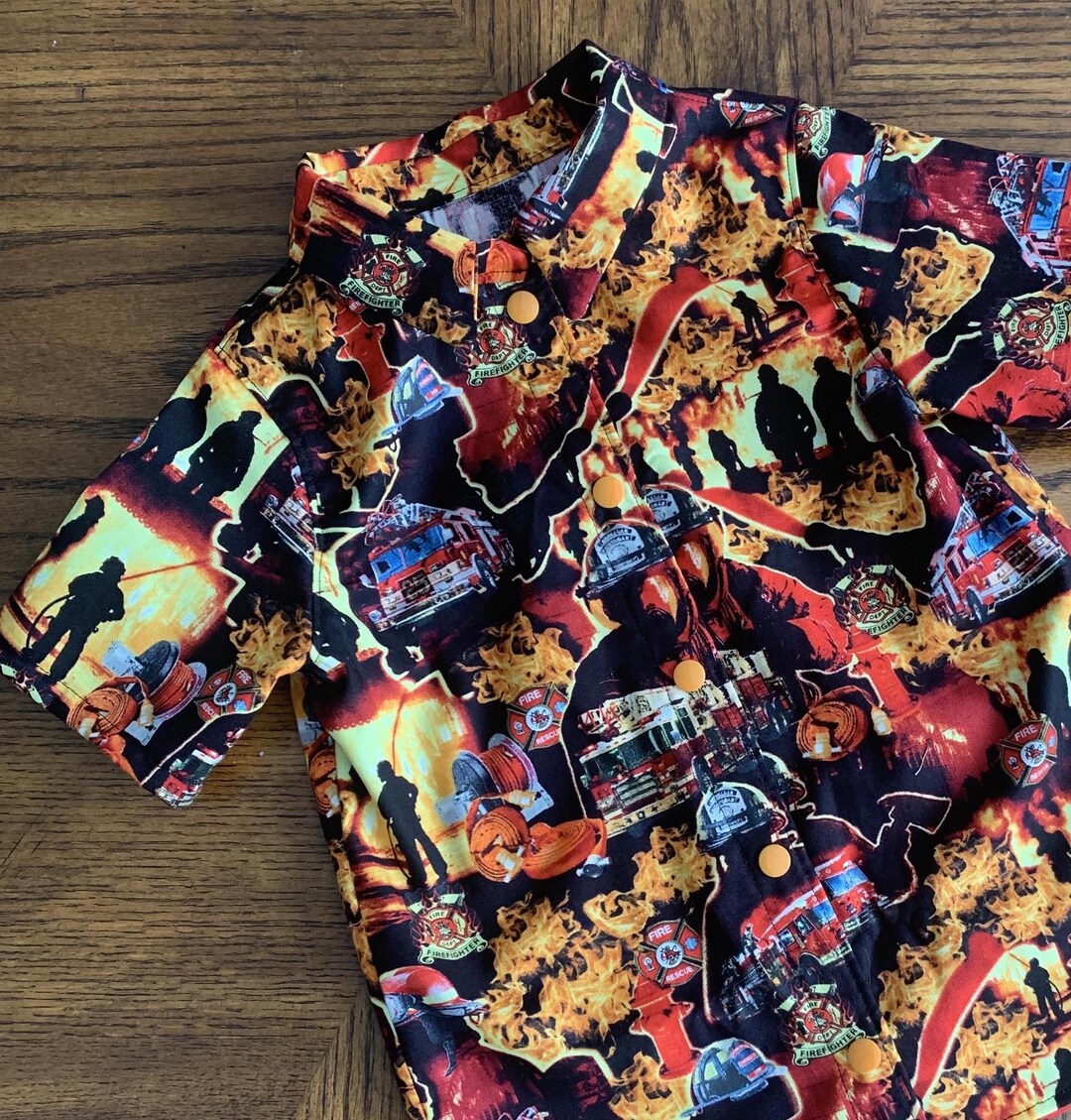Boys Firefighter Shirt, Future Firefighter Shirt, Fire Truck Shirt ...