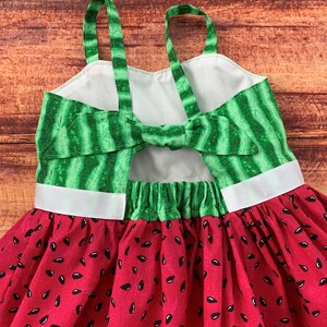 Girls Watermelon Dress, One in a Melon Birthday, Watermelon Tank Twirl ...