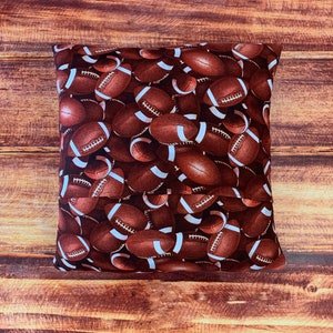 Football Pillow With Pocket, Sports Pillow, Gift for Football Fan ...