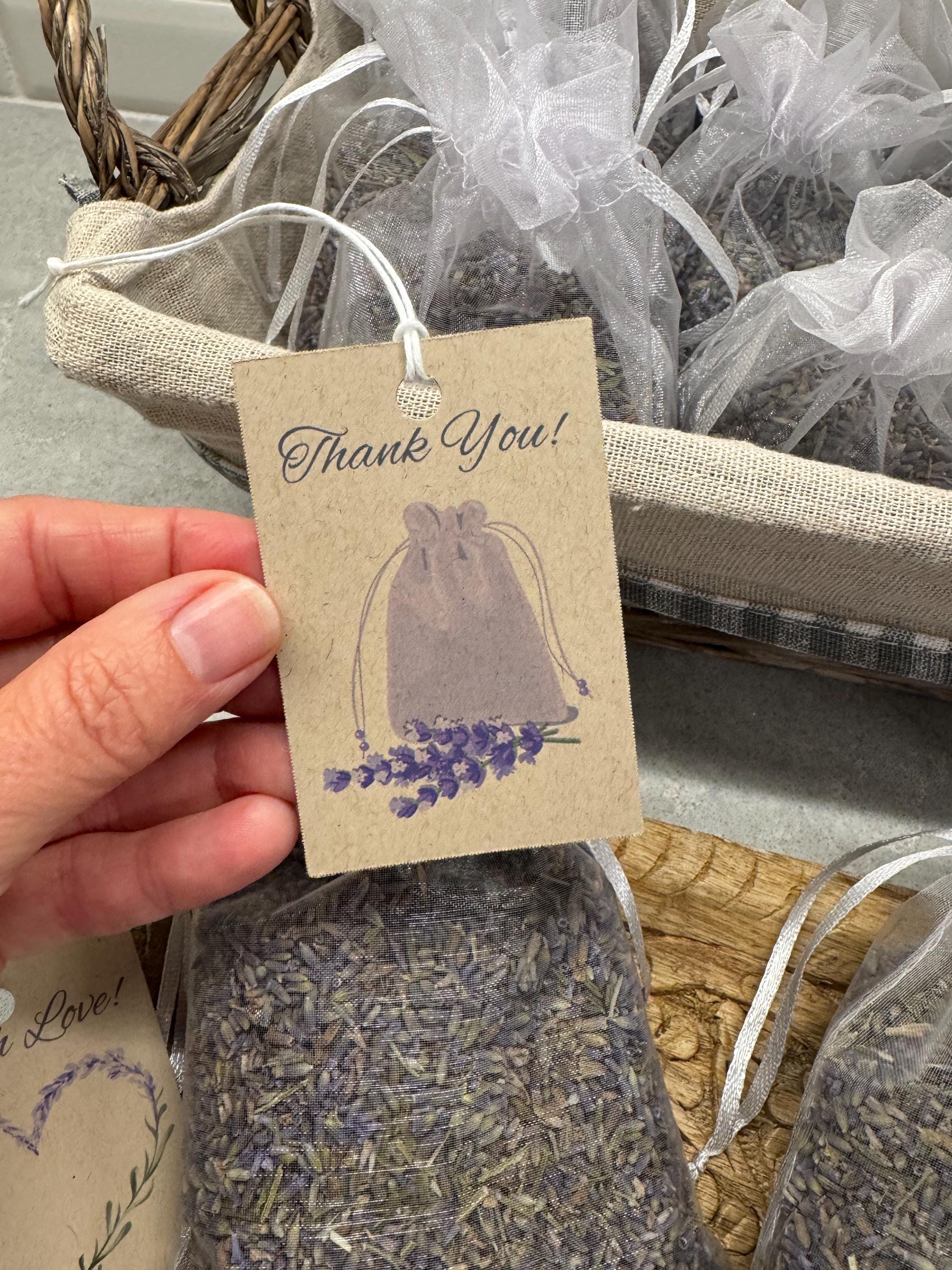 Lavender Gift Tags–set of 18, Instant Digital (PDF, PNG, JPG) Download ...