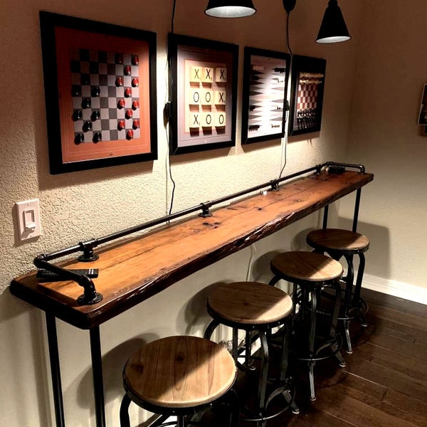 Long Bar Table - Etsy