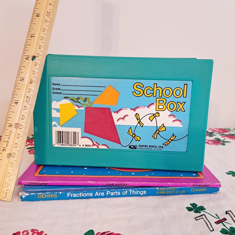 80s Pencil Case - Etsy
