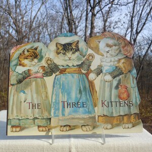 The Three Kittens Book 1992 Illustrated Story Book - Etsy