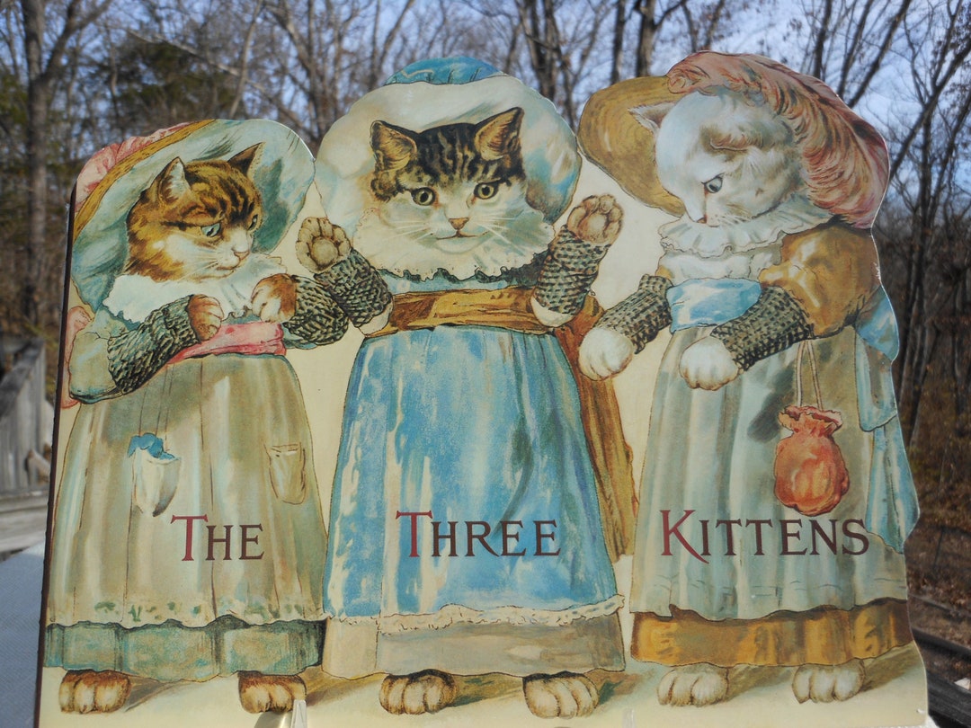 The Three Kittens Book 1992 Illustrated Story Book - Etsy