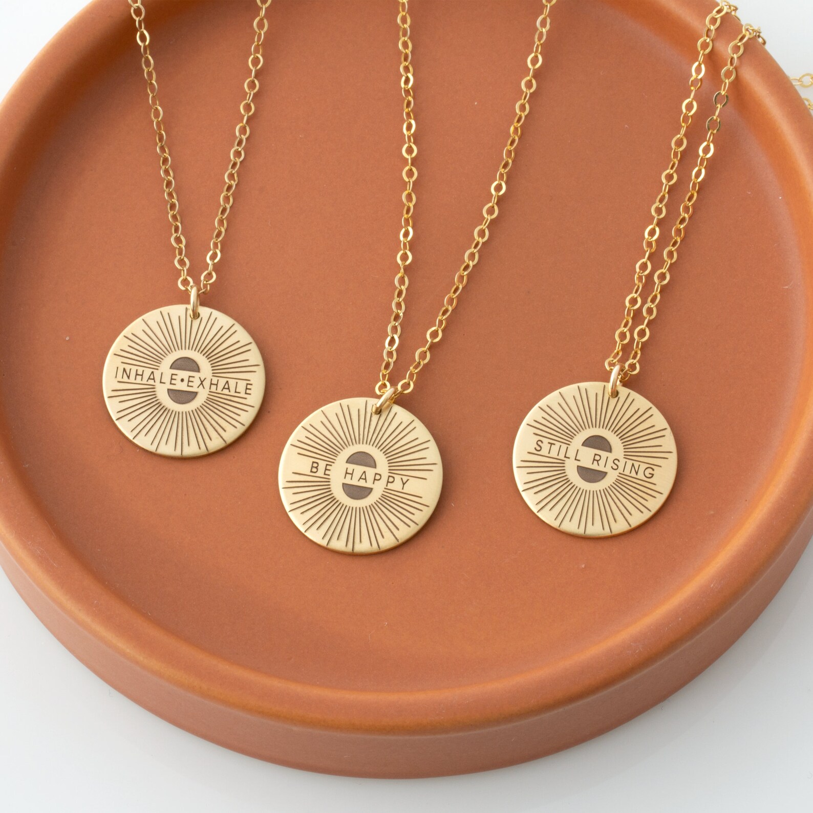 Sun Necklace Still Rising Necklace Gold Sun Necklace - Etsy