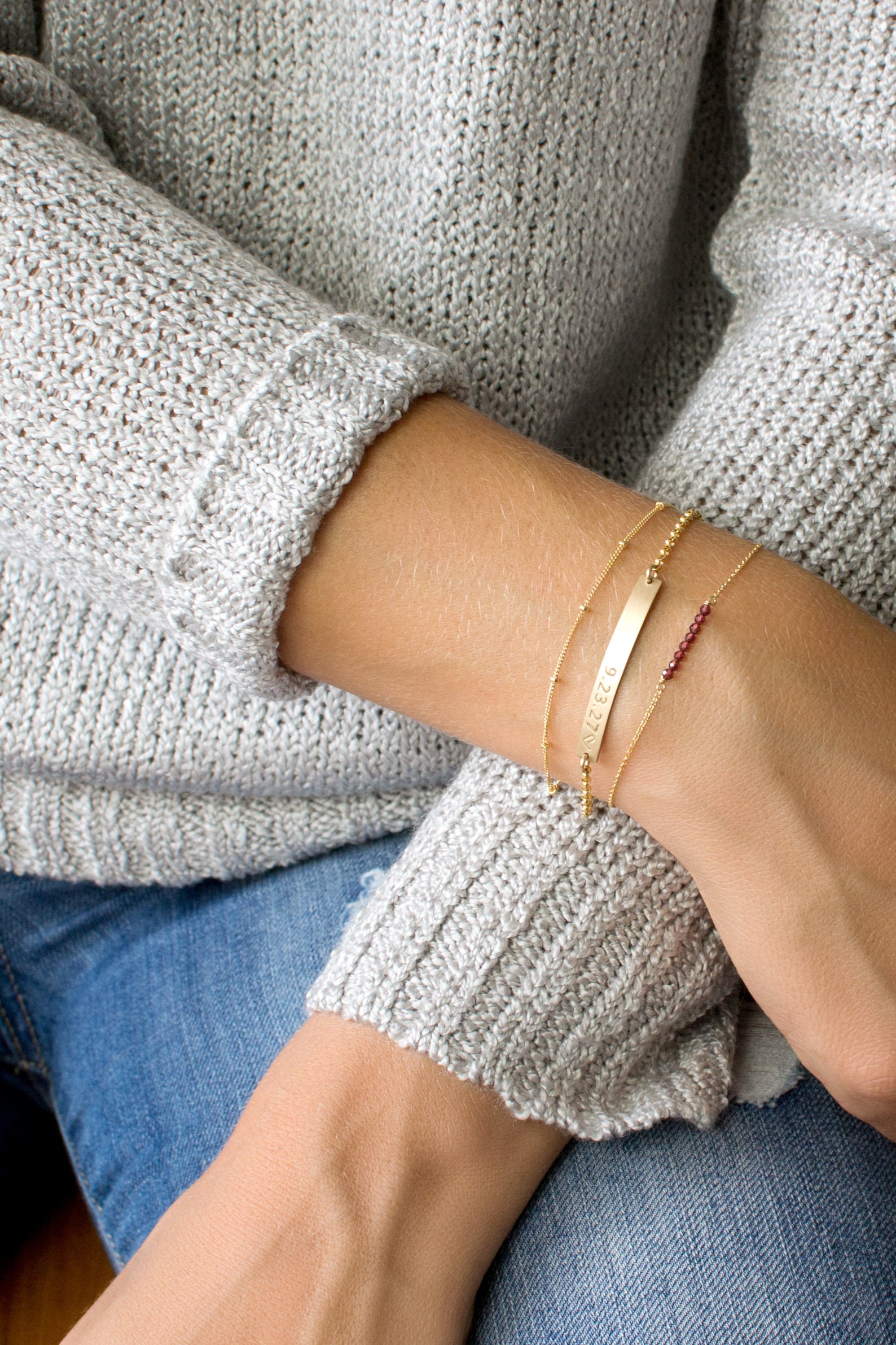 Dainty Chain Bracelet, Delicate Bracelets for Women, Layering Bracelet ...