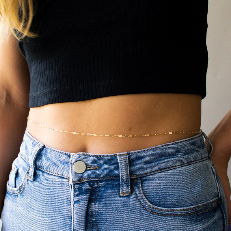 Belly Chain - Etsy