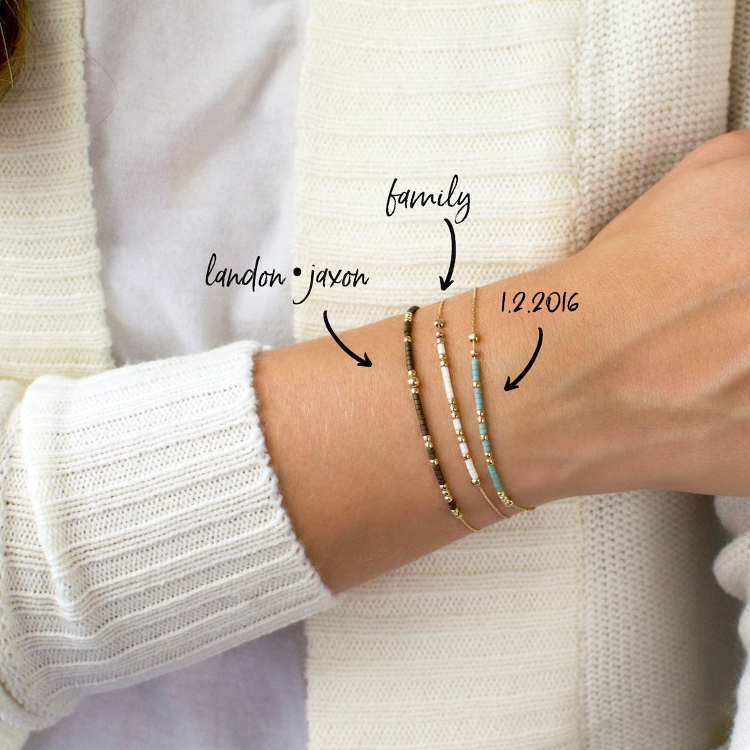 Hidden Message Morse Code Bracelet, Personalized Morse Code Bracelet ...