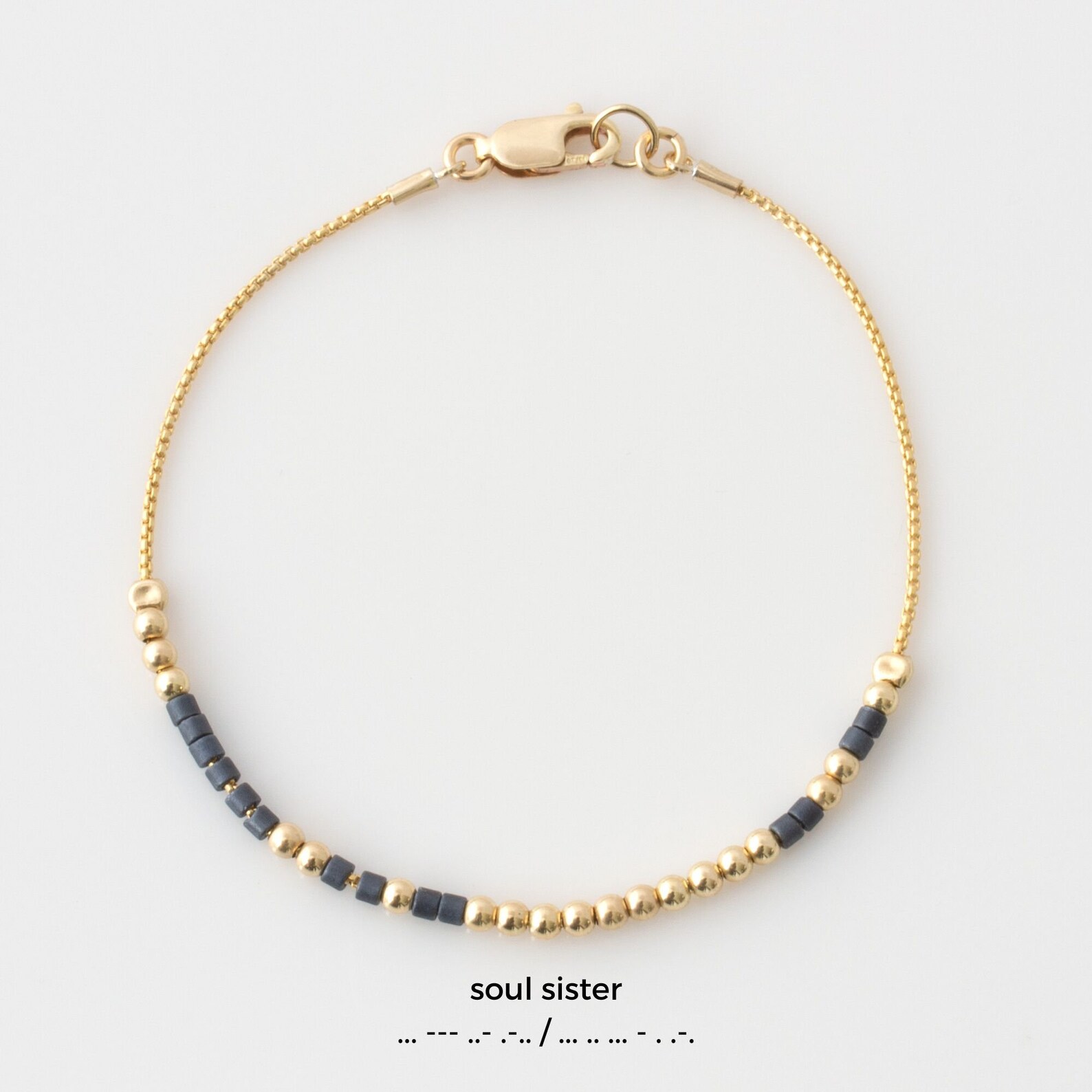 Hidden Message Morse Code Bracelet Personalized Morse Code - Etsy