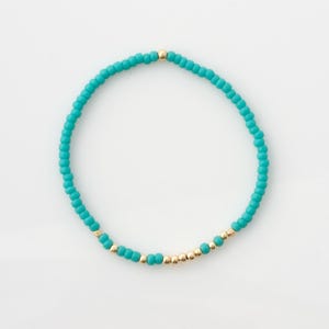 Mama Bear Morse Code Bracelet by LEILA Jewelry Shop, Beaded Stretch ...