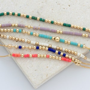 Custom Morse Code Bracelet, Secret Message Bracelet, Dainty Beaded ...