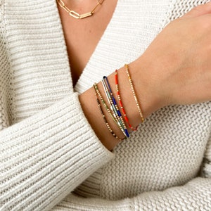 CUSTOM Morse Code Bracelet, Hidden Message Personalized Morse Code Silk String Bracelet ...