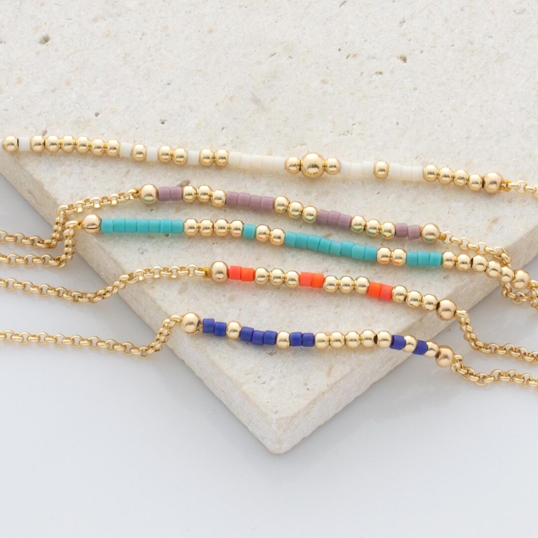 Morse Code Friendship Bracelet, Custom Morse Code Bracelet, Hidden ...