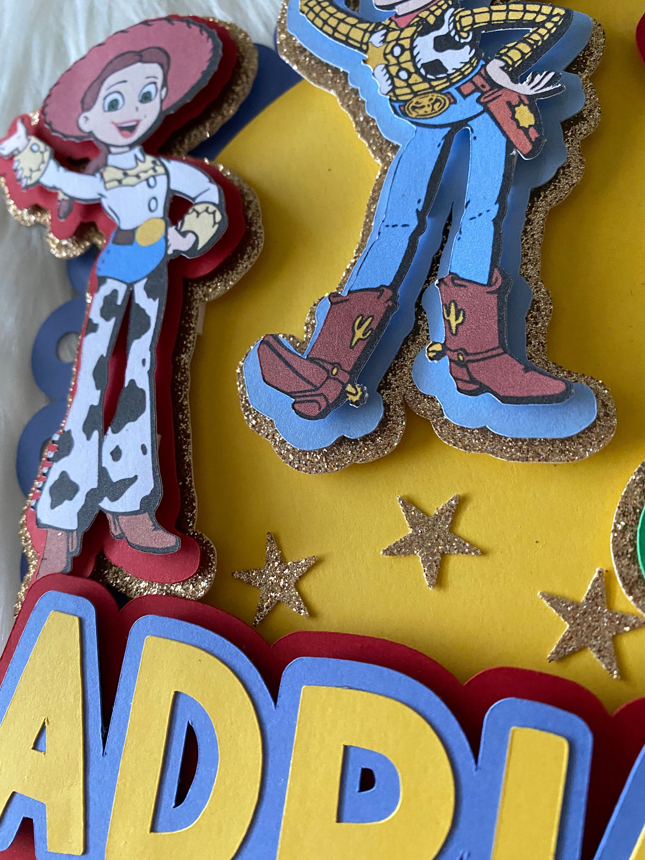 Cake Topper Toy Story Cake Topper Birthday Cake Topper Toy - Etsy