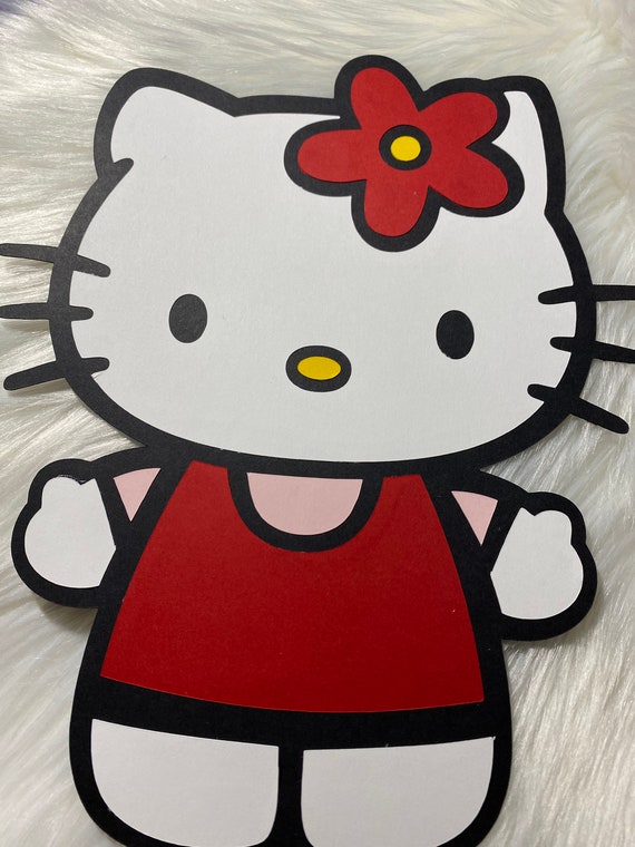 Hello Kitty Inspired Party Decor Photo Props Birthday Decor - Etsy