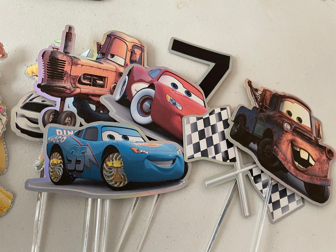 Cake Toppers, Cars Centerpieces, Photo Props, Cars Cake Toppers, Disney ...