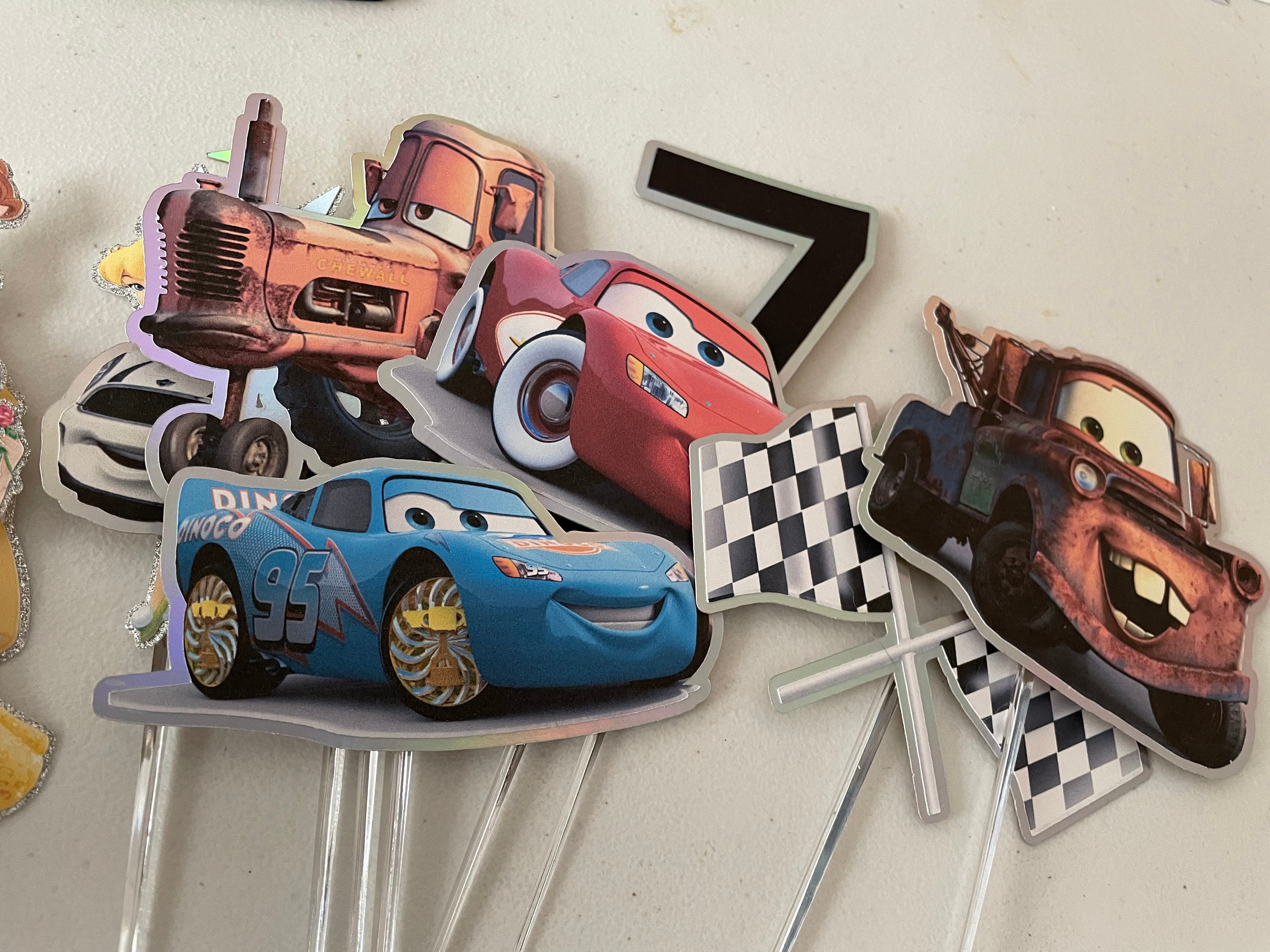 Cake Toppers Cars Centerpieces Photo Props Cars Cake - Etsy