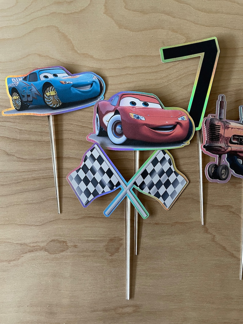 Cake Toppers, Cars Centerpieces, Photo Props, Cars Cake Toppers, Disney ...
