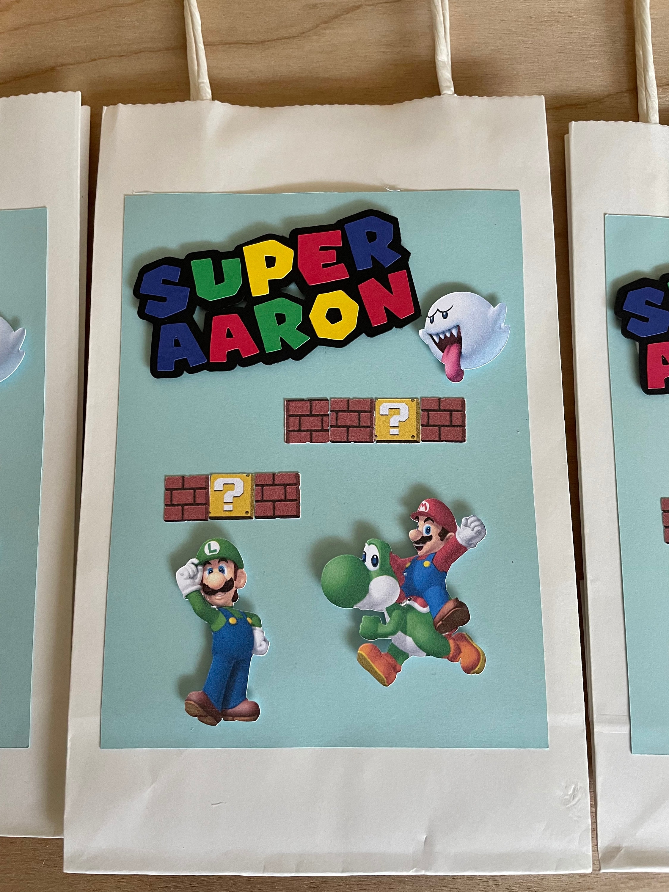 Treat Bags, Super Mario Party Bags. Party Bags, Super Mario, Luigi ...