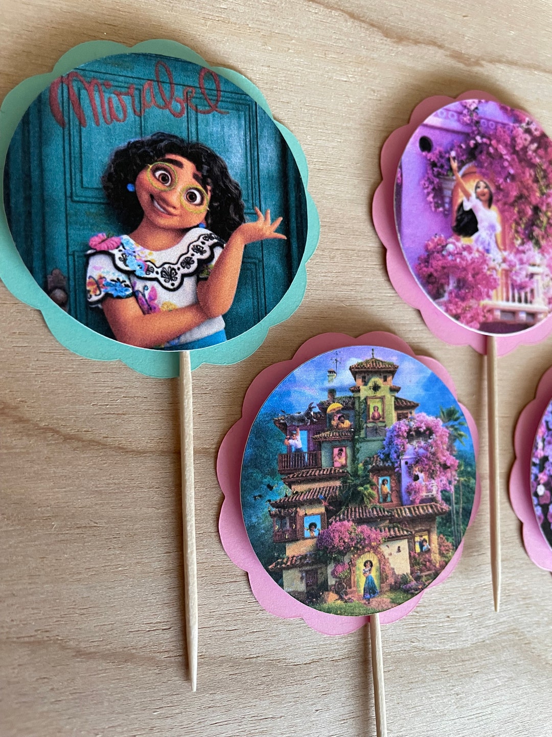Isabella Cupcake Toppers, Encanto Cupcake Toppers, Mirabel Party Decor ...