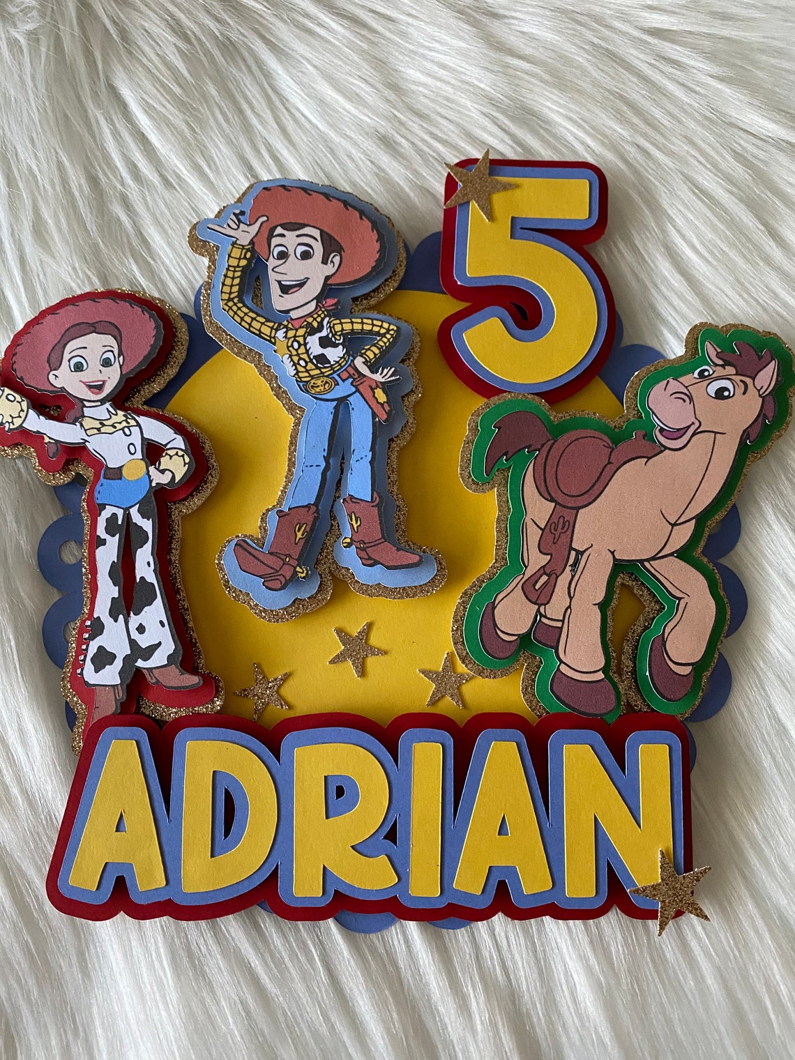 Cake Topper Toy Story Cake Topper Birthday Cake Topper Toy - Etsy