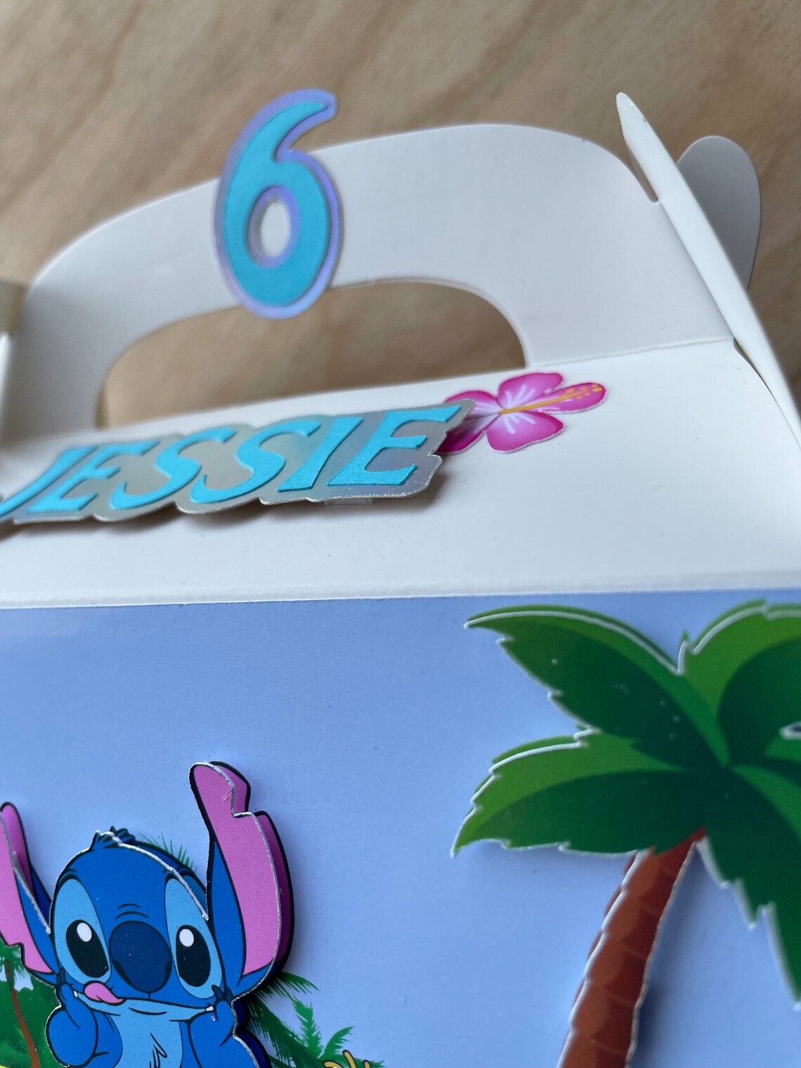 Stitch Treat Boxes, Stitch Gable Boxes, Stitch Party Decor, Stitch ...