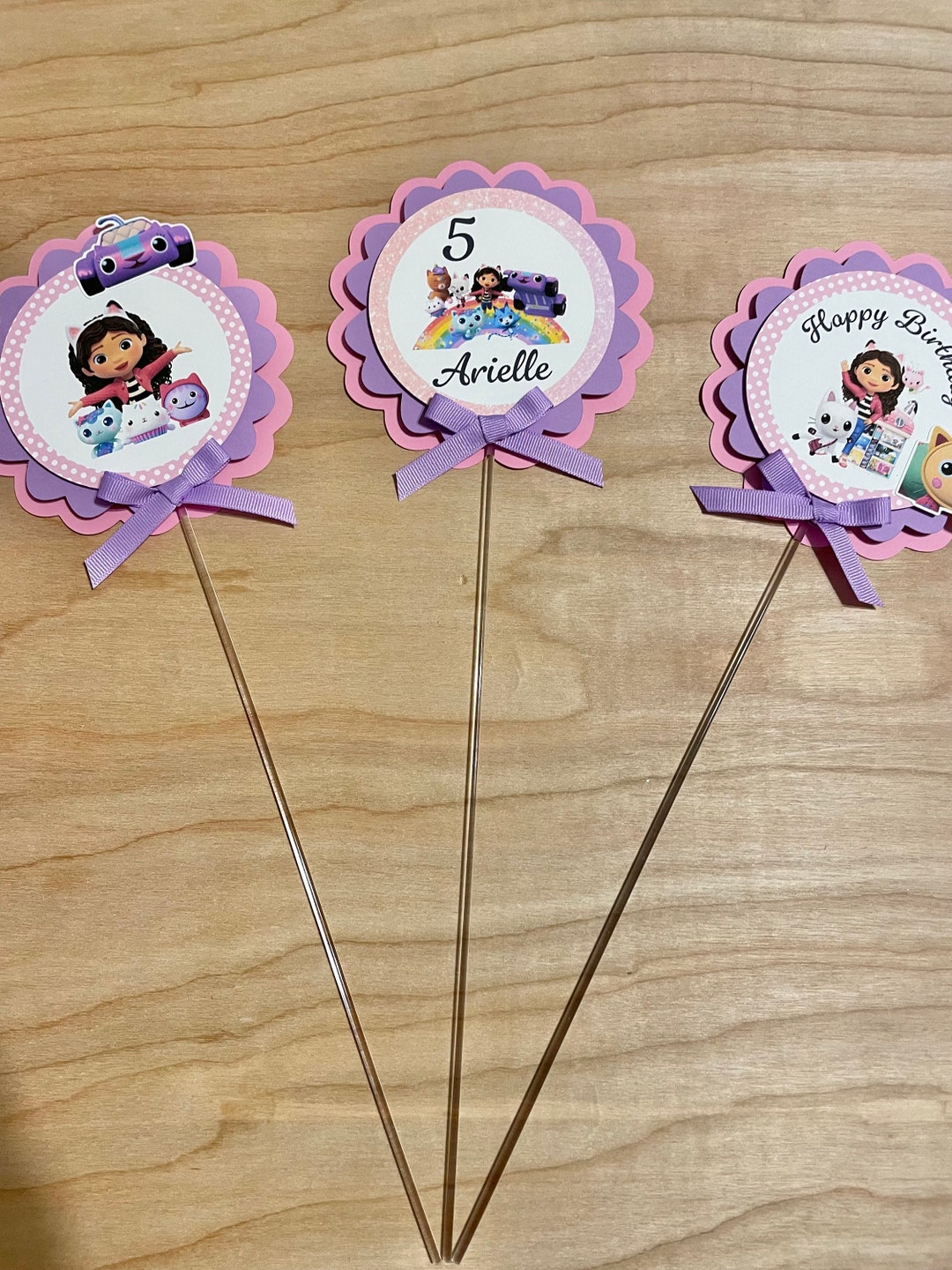 Gabby’s Dollhouse Centerpieces, Gabby’s Dollhouse Party Decor ...