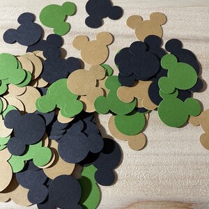 Mickey Mouse Confetti, Mickey Safari Decor, Mickey Safari Party ...