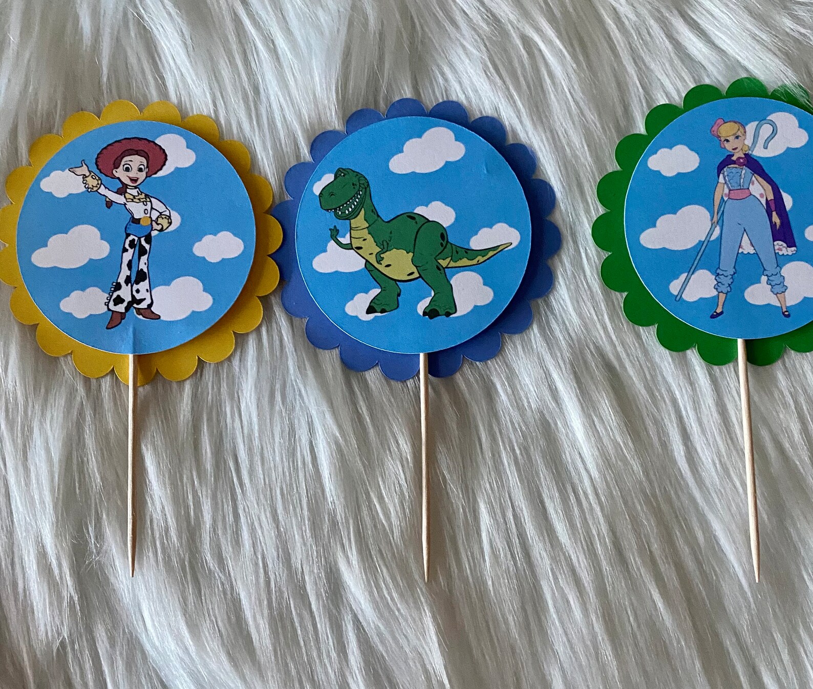 Toy Story Inspired Cupcake Toppers Woody Cupcake Toppers - Etsy