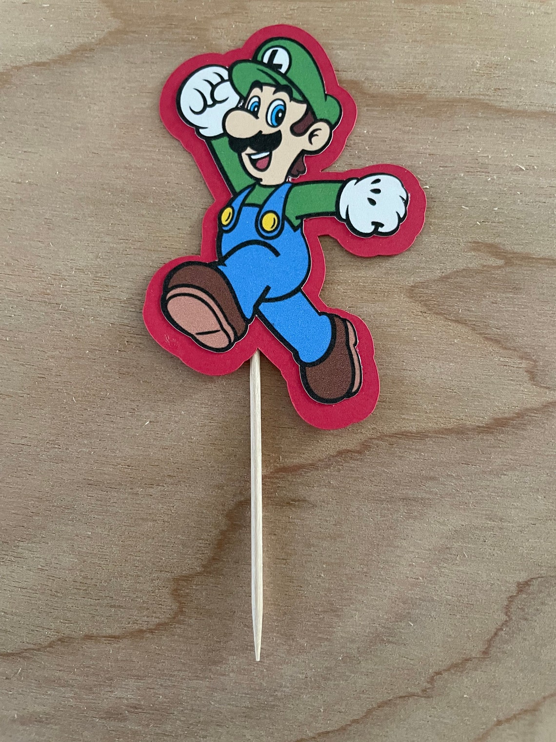 Super Mario Bros Super Mario Cupcake Toppers Nintendo Party - Etsy