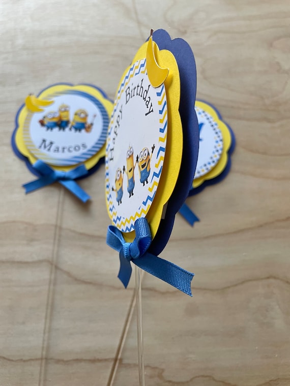 Despicable Me Centerpiece For Tables Despicable Me Minion Party