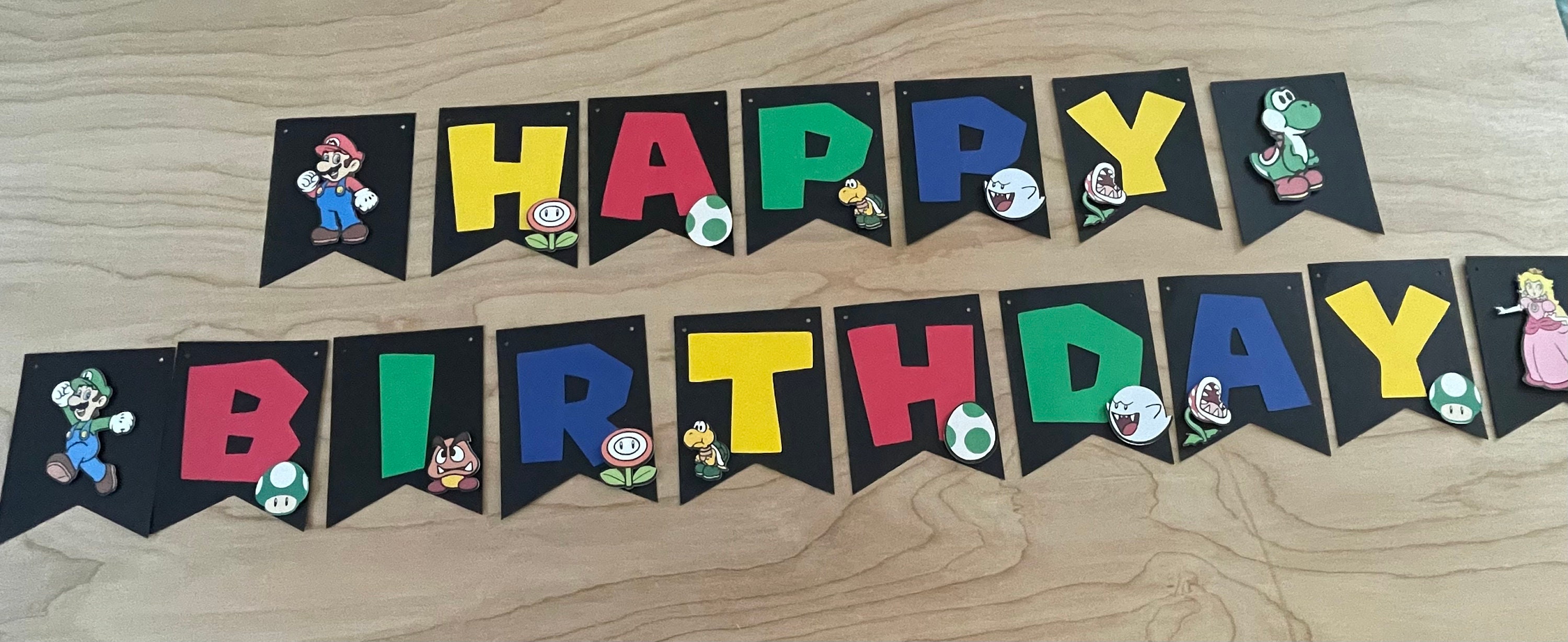 Super Mario Bros Super Mario Party Yoshi Party Super Mario - Etsy