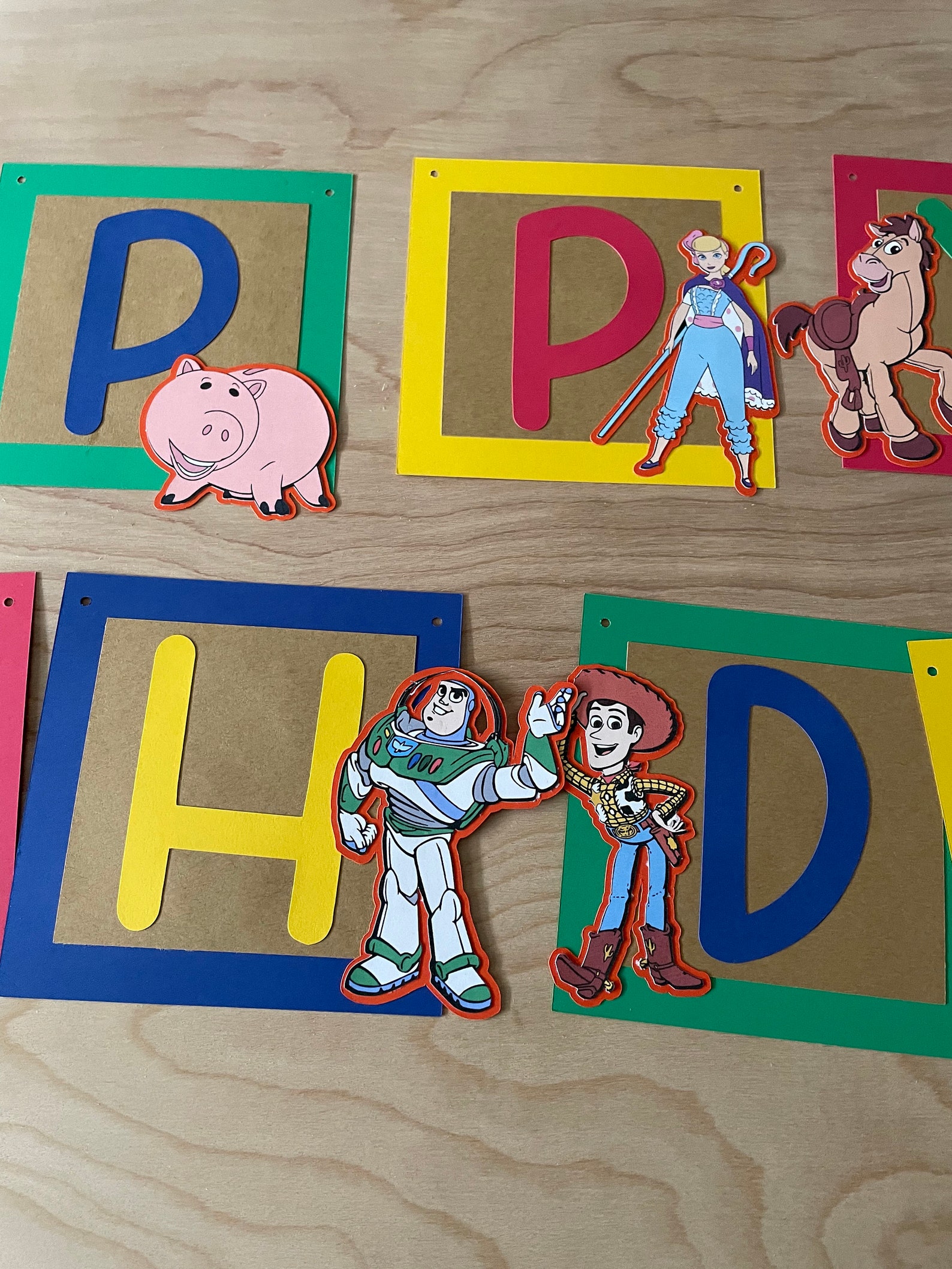 Birthday Banner, Toy Story Birthday Banner, Photo Prop, Birthday Decor ...