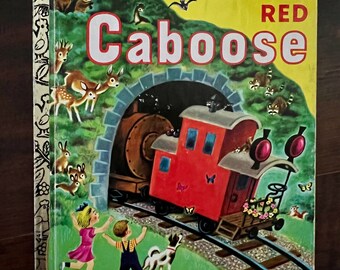 Little Red Caboose | Etsy
