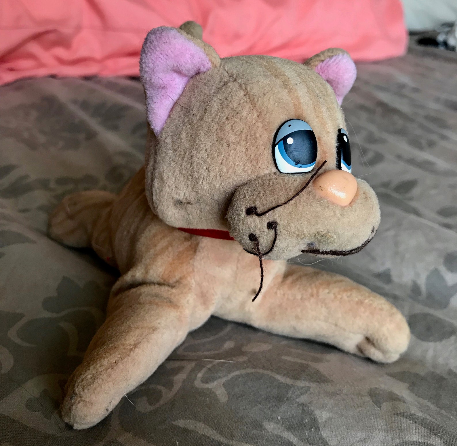 Vintage 80s Small Pound Puppies Kitty Plush Stuffed Animal Toy - Etsy
